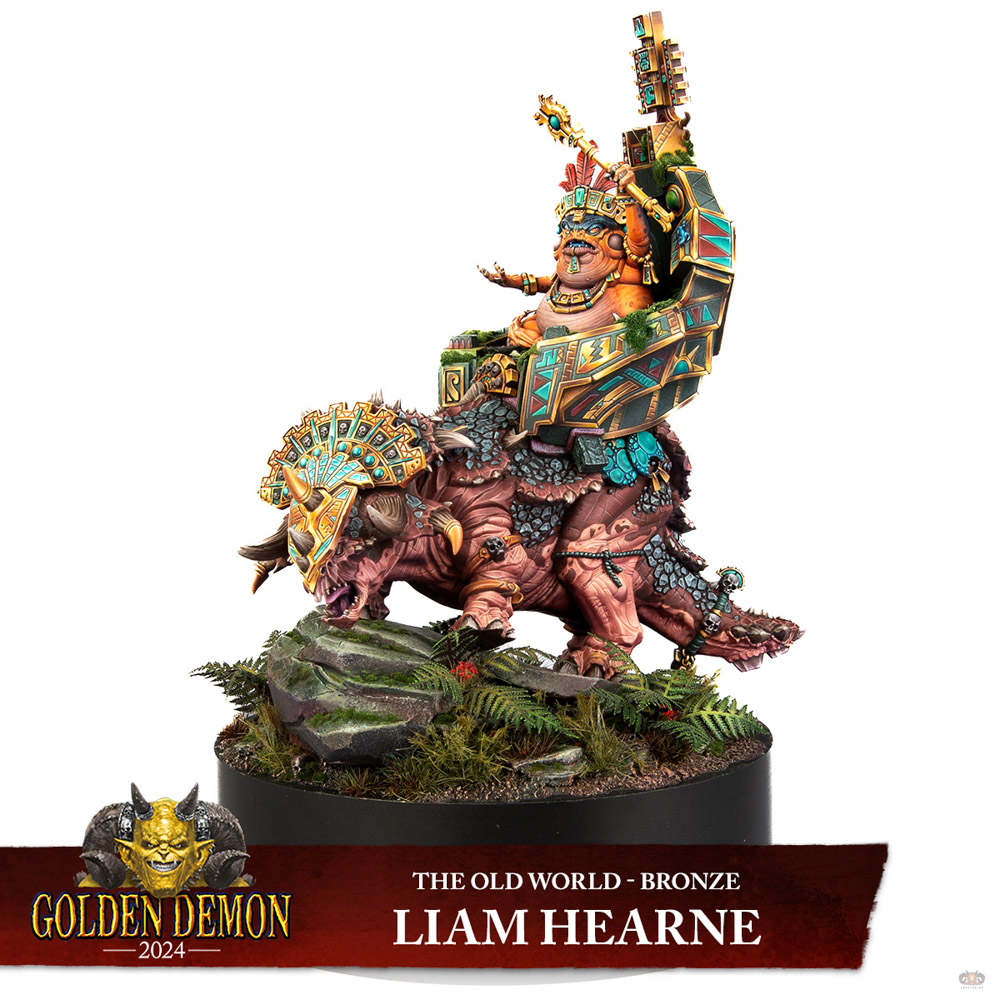 Slann Starmaster | Liam Hearne | 2024 | Golden Demon Compendium