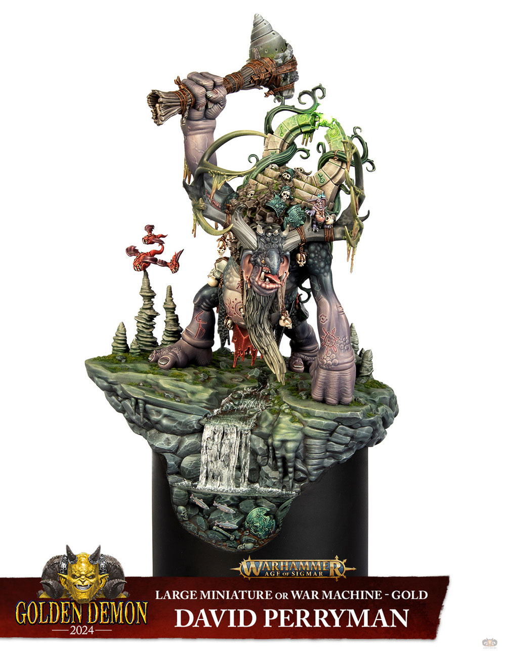 Trugg the Troggoth King | Dave Perryman | 2024 | Golden Demon Compendium